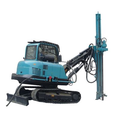 Rig Bor Batu Ledakan, Jenis Perayap Rig Pengeboran Hammer Atas Untuk ...